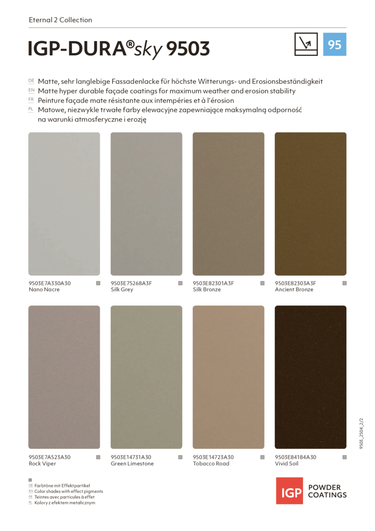 IGP Powder Coating: Request Brochures and Sample Collections